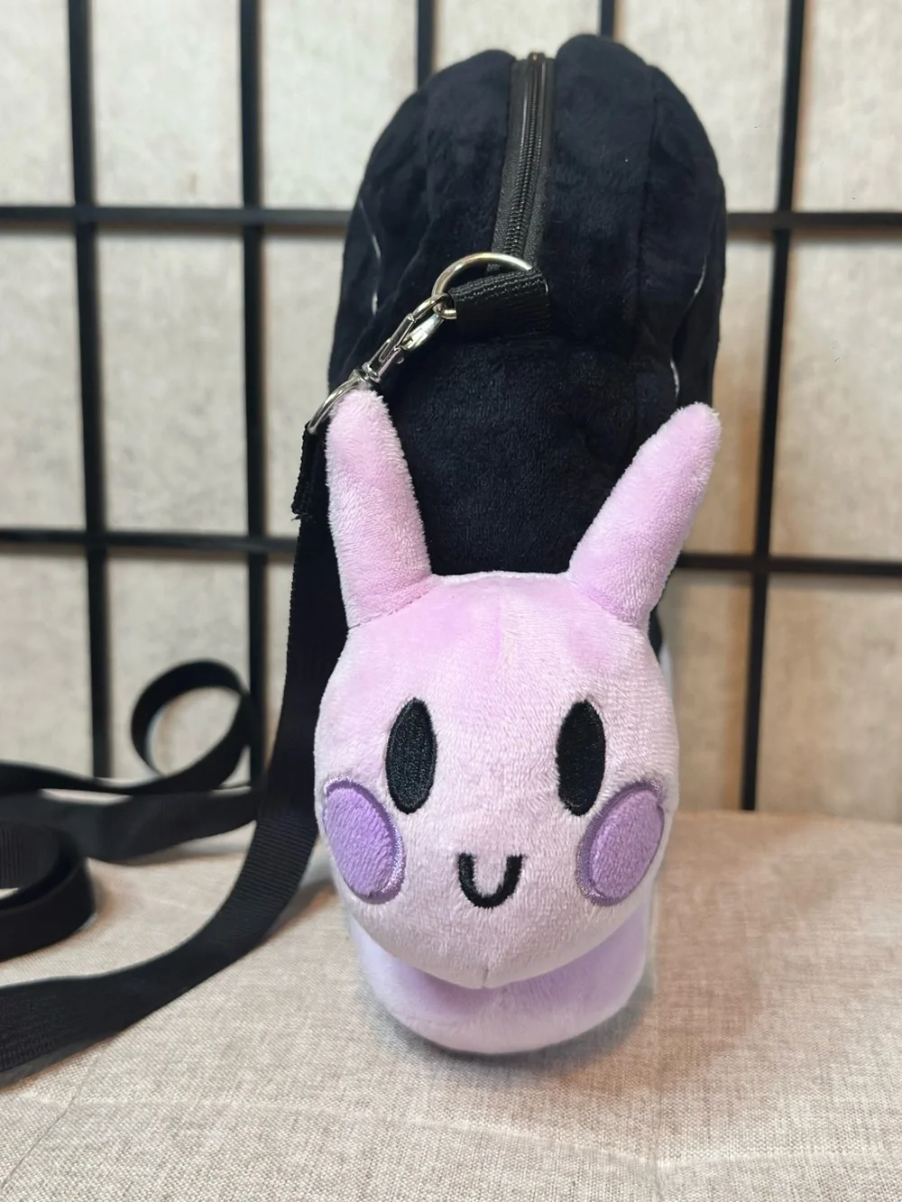 Bags | Mar De Luna Arts Black And Purple Snurse Snail Crossbody Bag ...